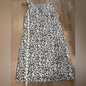 Zara | Dresses | Nwot Zara Mini Dress With Daisy Pattern And Vopen Back ...